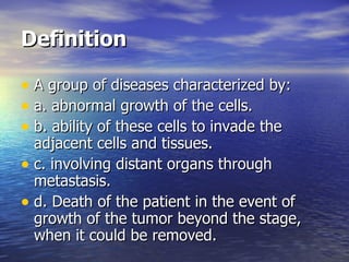 Cancer | PPT