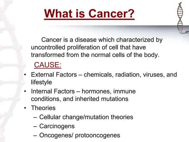 Screening methods of Cancer | PPTX