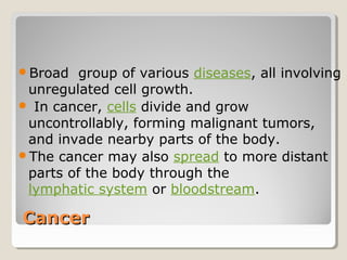 Cancer | PPT