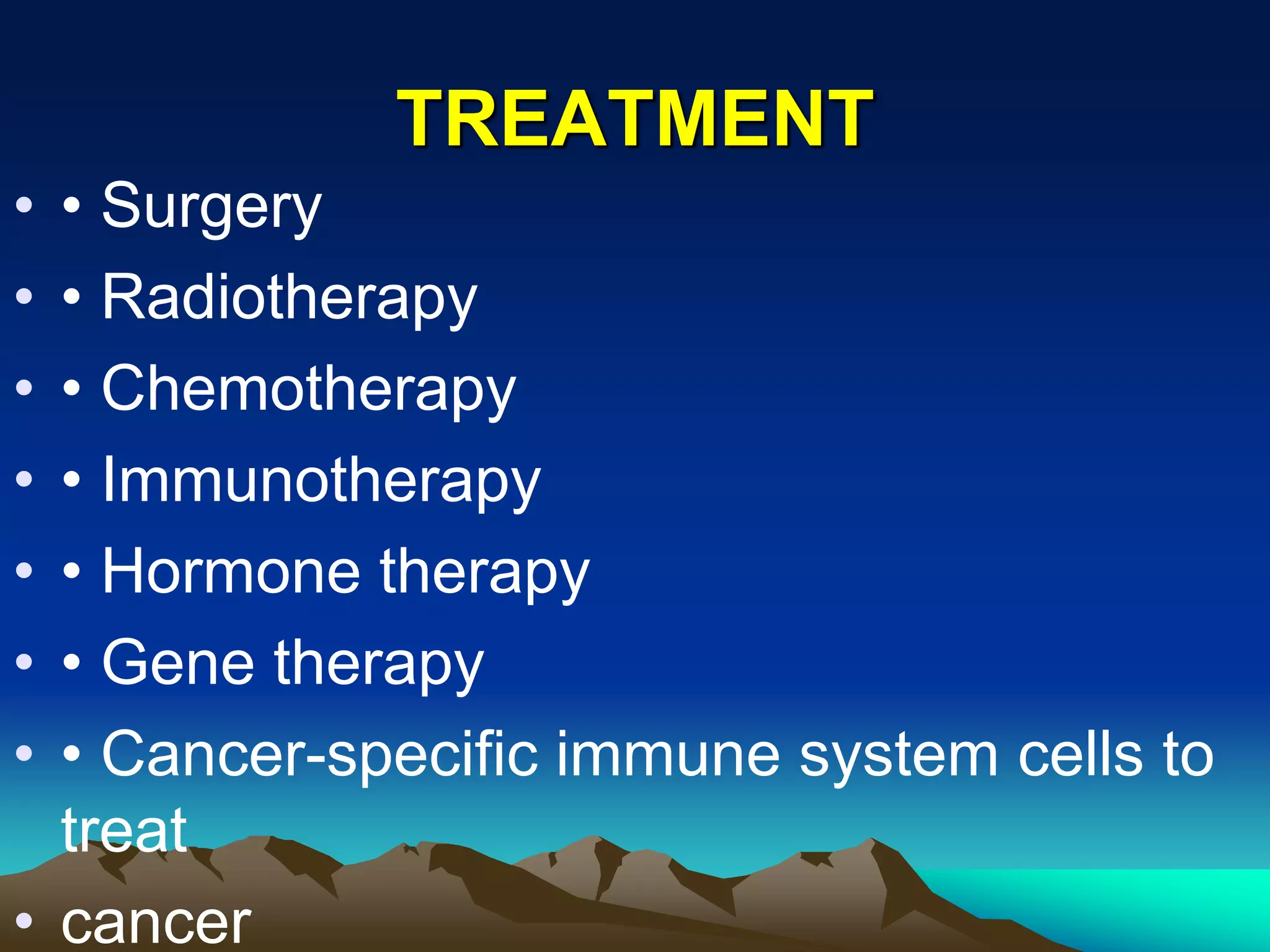 Cancer | PPTX