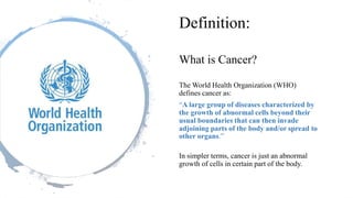 Cancer | PPTX