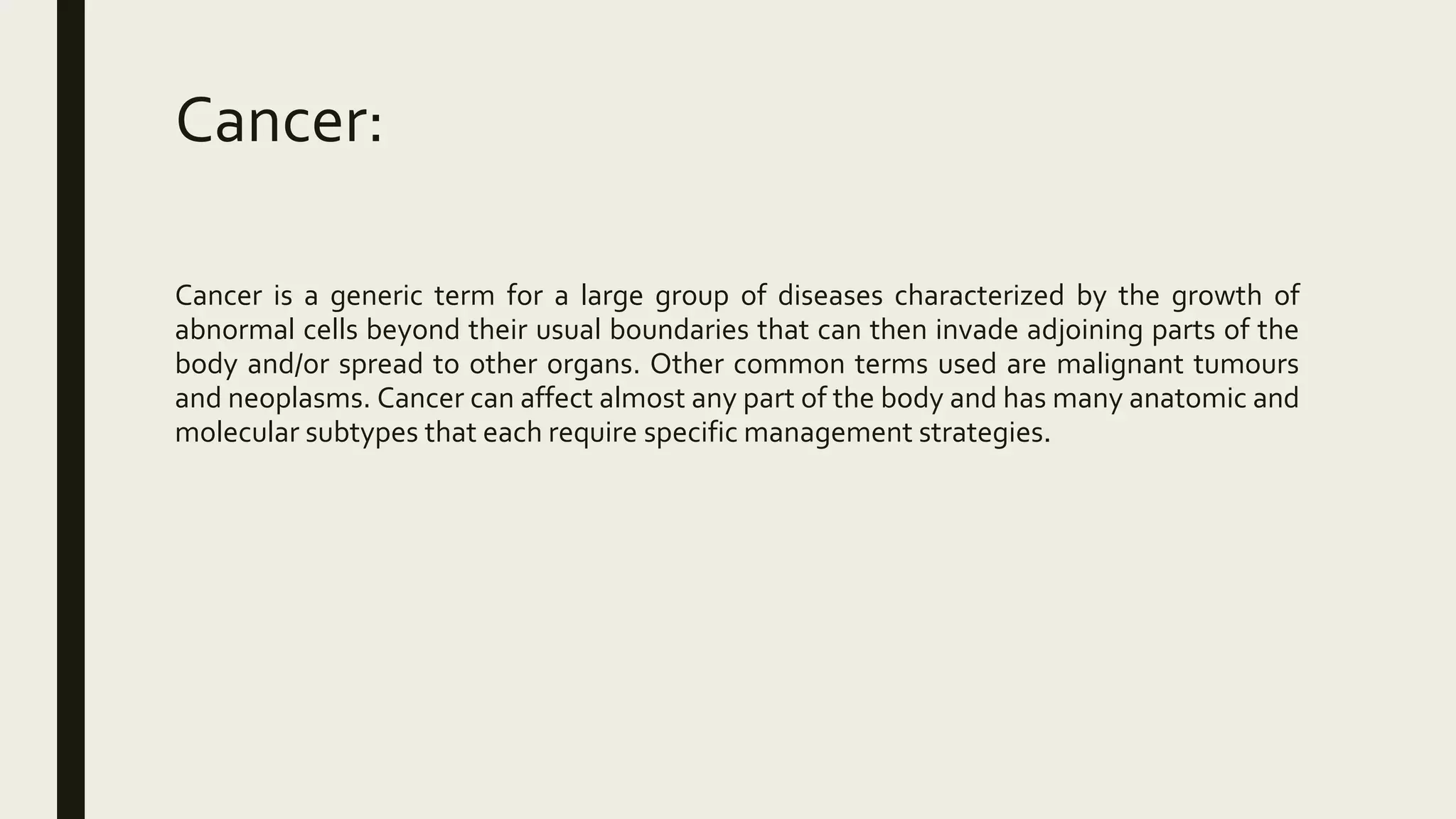 Cancer | PPT