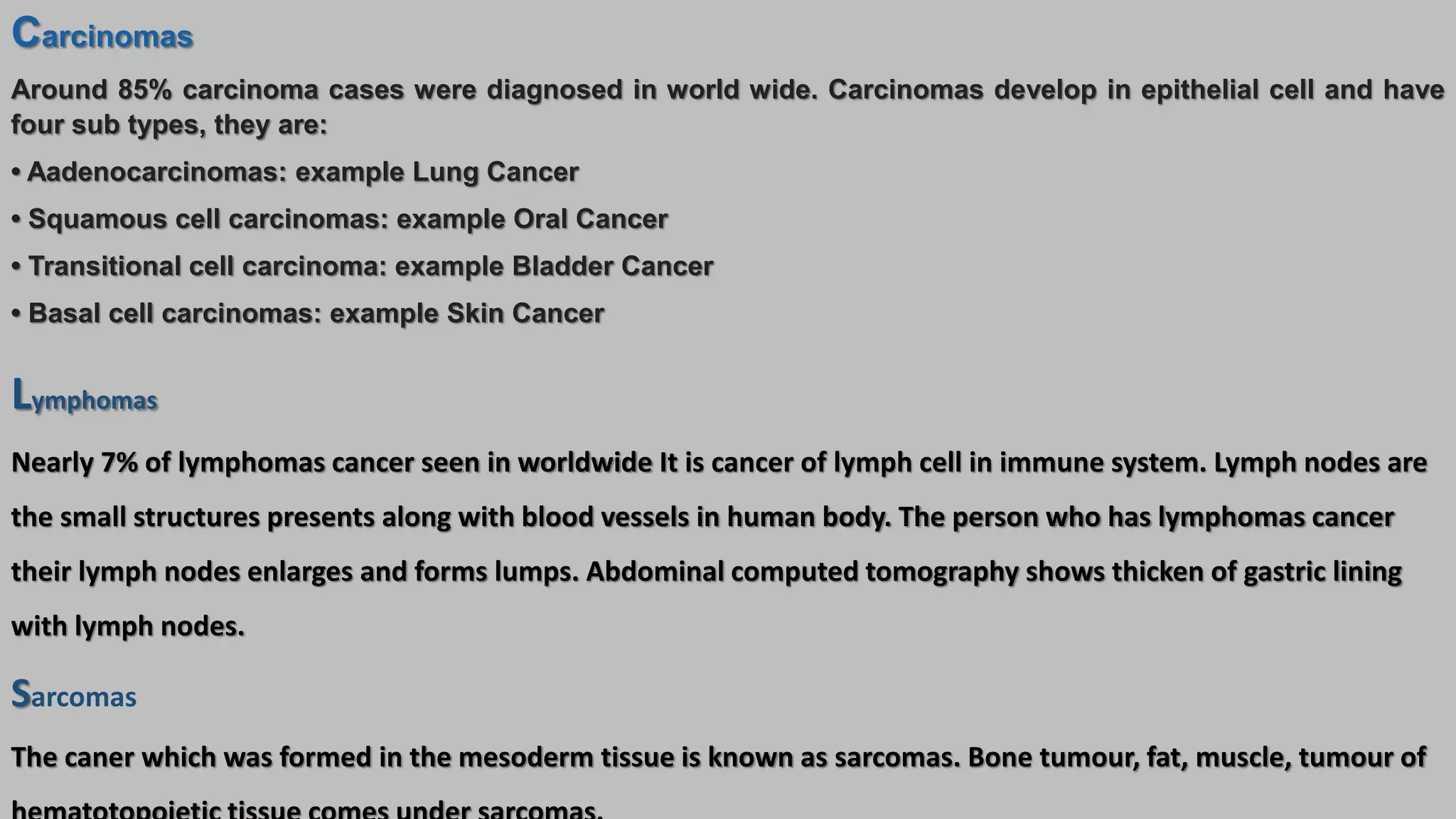 Cancer by online teaching ot | PPT