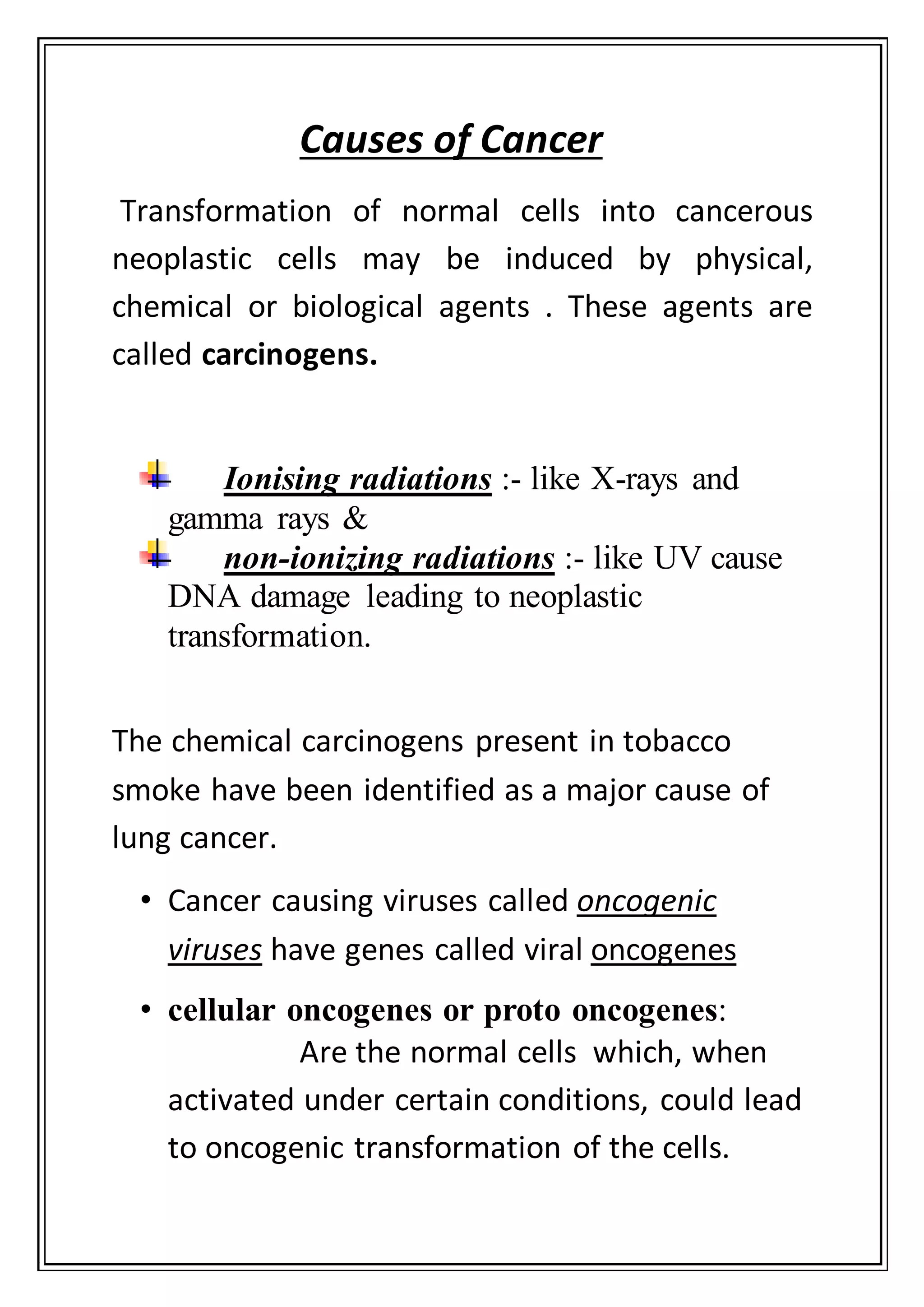 Cancer | DOCX