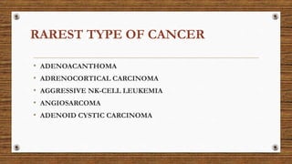 Cancer | PPTX