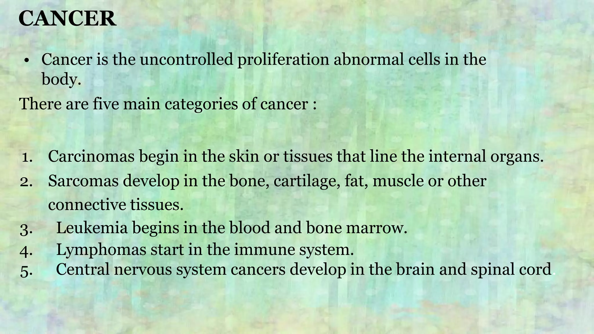 Cancer | PPT