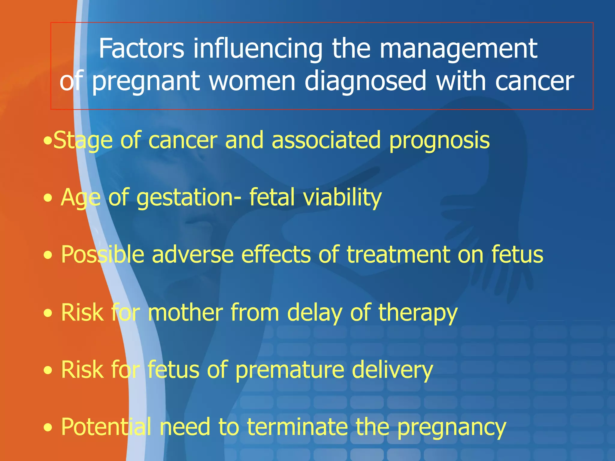Cancer in pregnancy march 2012 ghatage co | PDF
