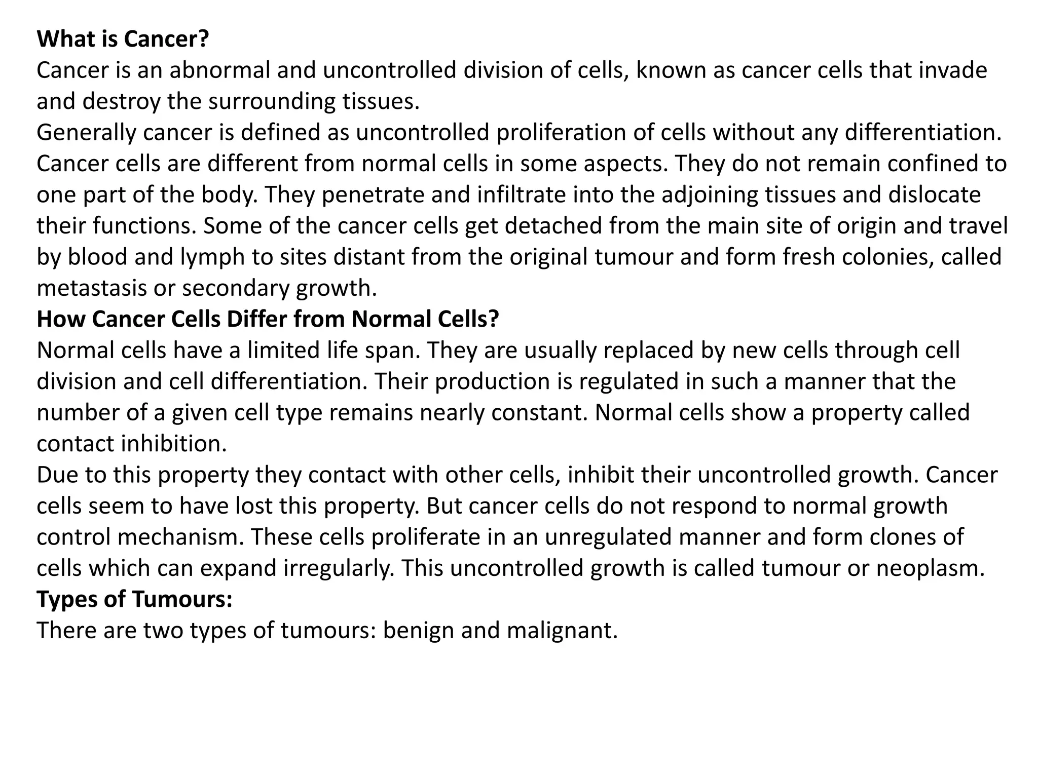 Cancer | PPTX