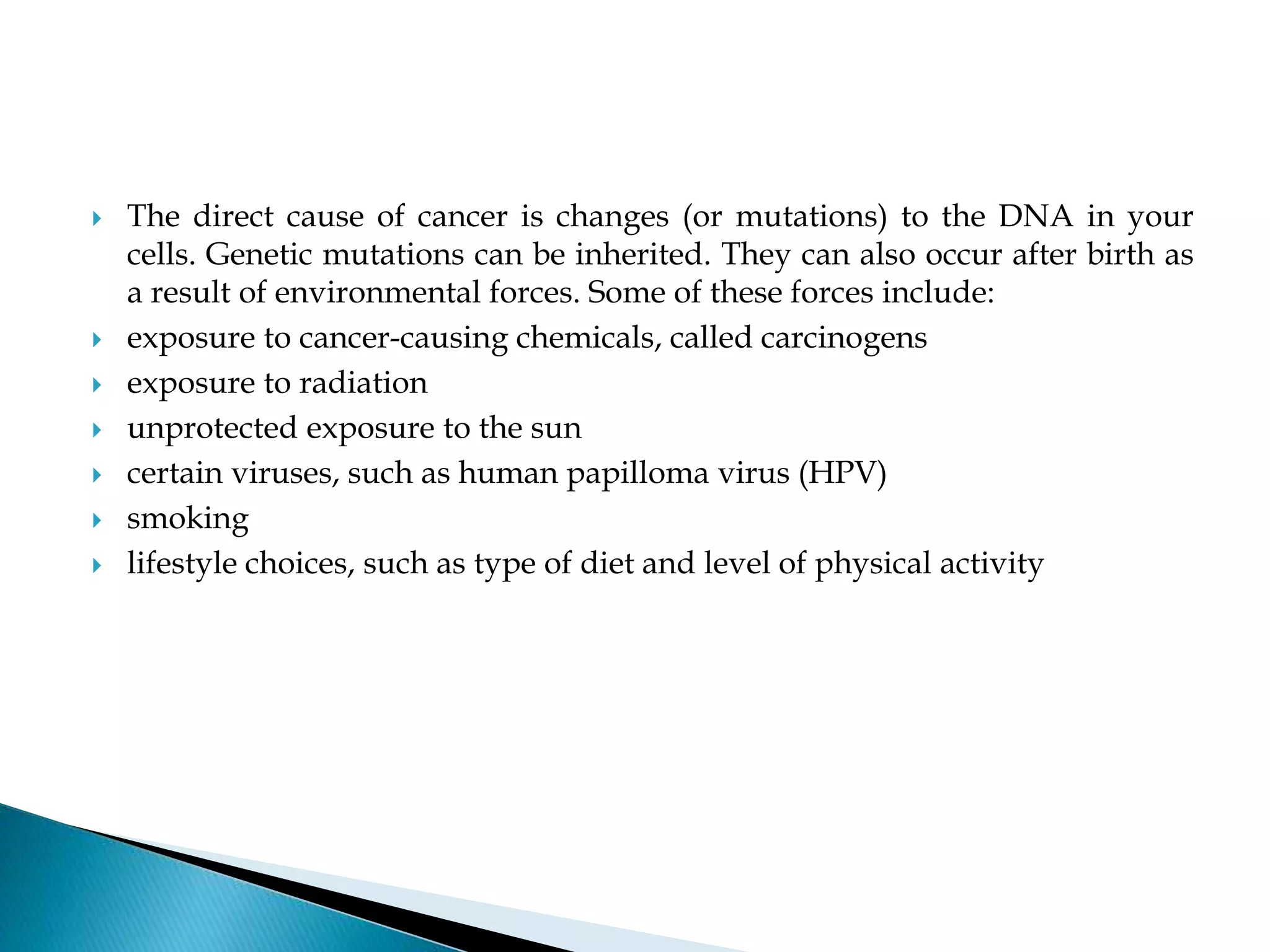 Cancer | PPTX
