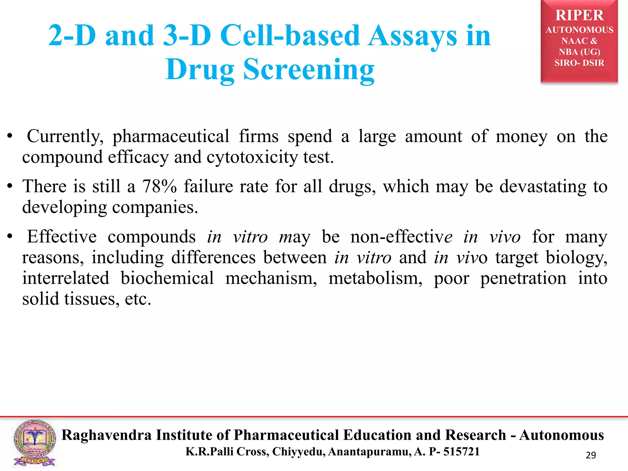 Screening Models Of Anti Cancer Drugs | PPTX | Cancer | Diseases and ...