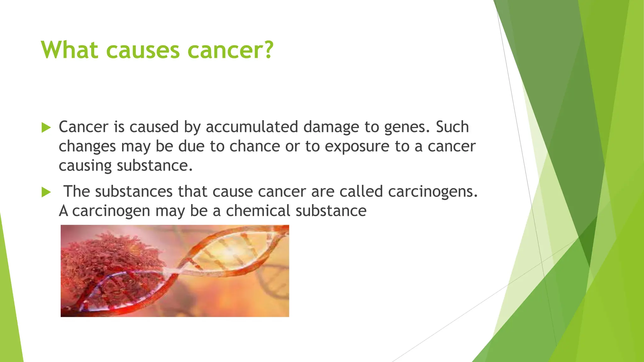 Cancer.pptx | Cancer | Diseases and Conditions