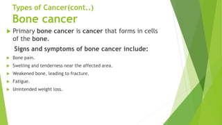 Cancer.pptx | Cancer | Diseases and Conditions