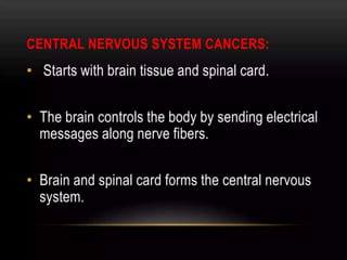 Cancer introduction Types and spread treatment | PPT