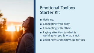 Caring for You: The Mental & Emotional Toll of Survivorship | PPT