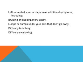 CANCER and nursing management .pptx