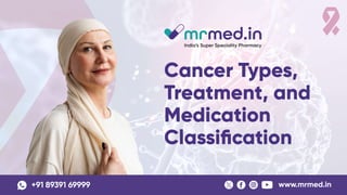 Cancer Types, Treatment, and Medication Classification | PPT
