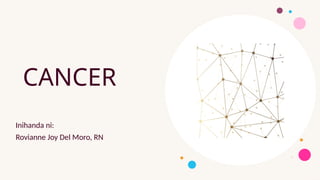 CANCER bhw training manual tk emememememem | PPTX