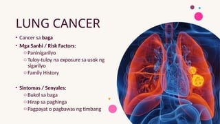 CANCER bhw training manual tk emememememem | PPTX