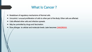 Cancer - Complete Concept.pptx