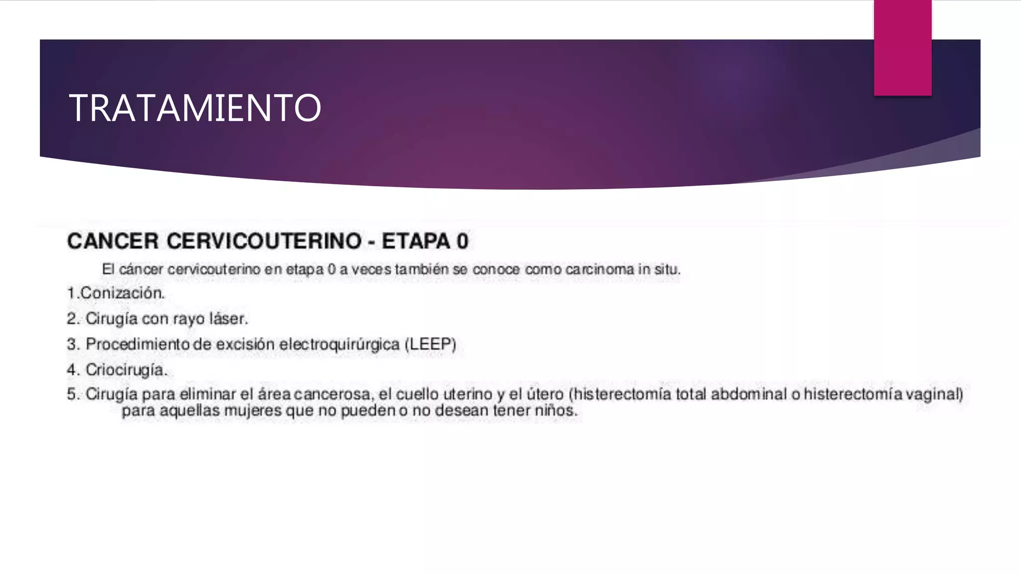 Cancer de-cervix | PPTX