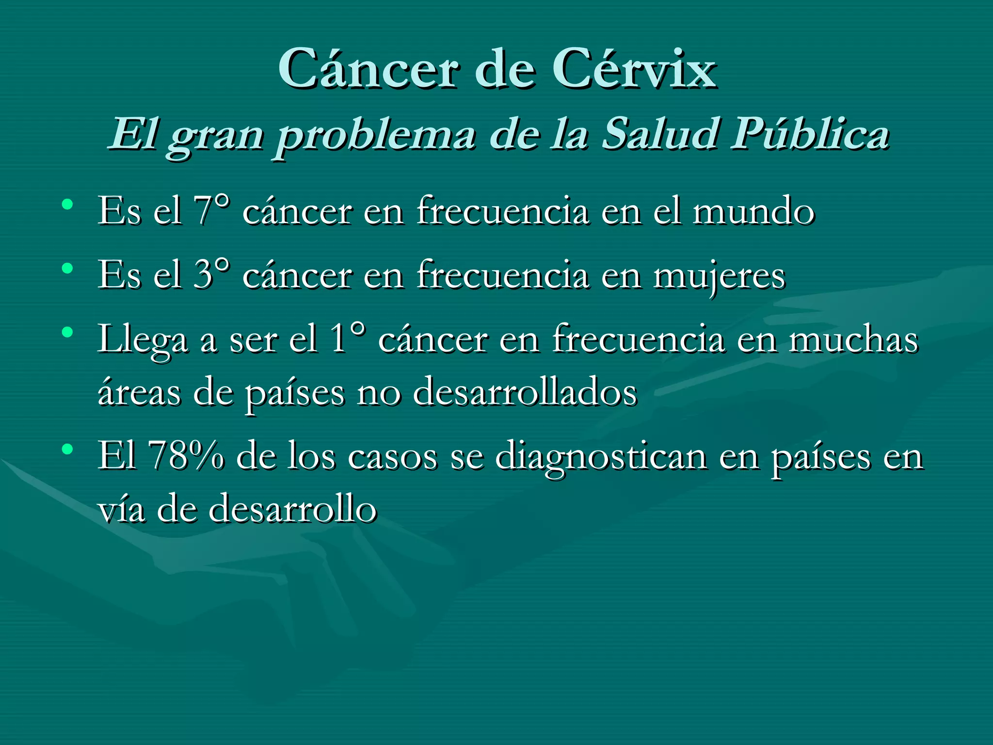 Cancer De Cervix Avanzado | PPT