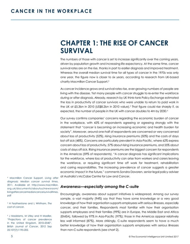 Cancer in the workplace | PDF | Cancer | Diseases and Conditions
