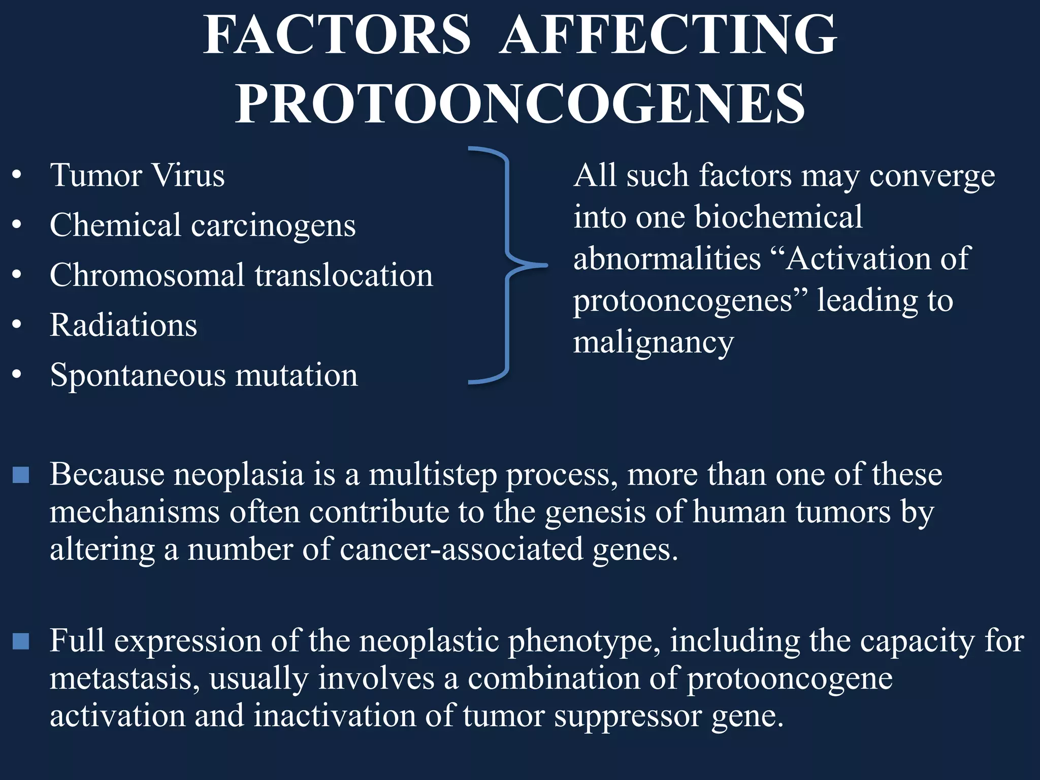 Cancer and Oncogenesis | PPTX