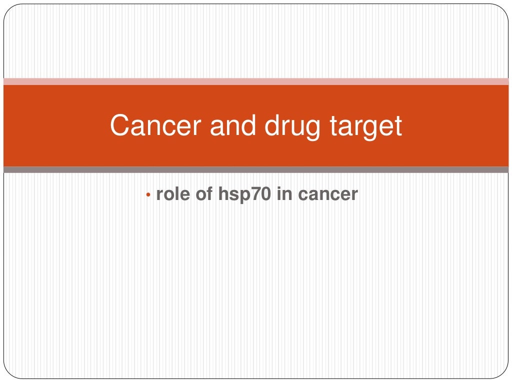 Cancer and drug target.pptx