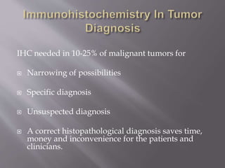 Cancer and ihc markers | PPTX