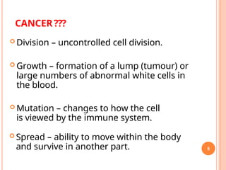 cancer definition and risk factors plus the role of diet in prevention ...