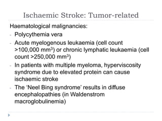 Cancer and Stroke | PPTX