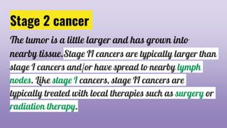 CANCER AND TYPES AND STAGES.pptx