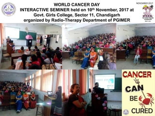 Cancer awareness projects | PPT