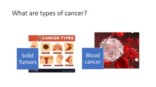 General cancer awareness talk for public | PPTX