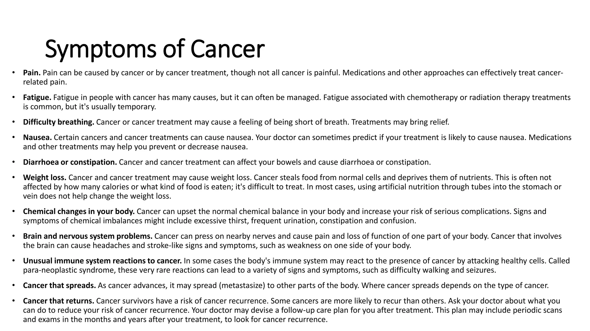 CANCER AWARENES TALK.pptx