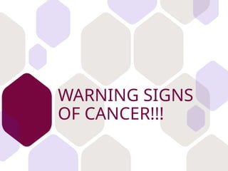 Cancer Basics Definition, Types, Management.pptx