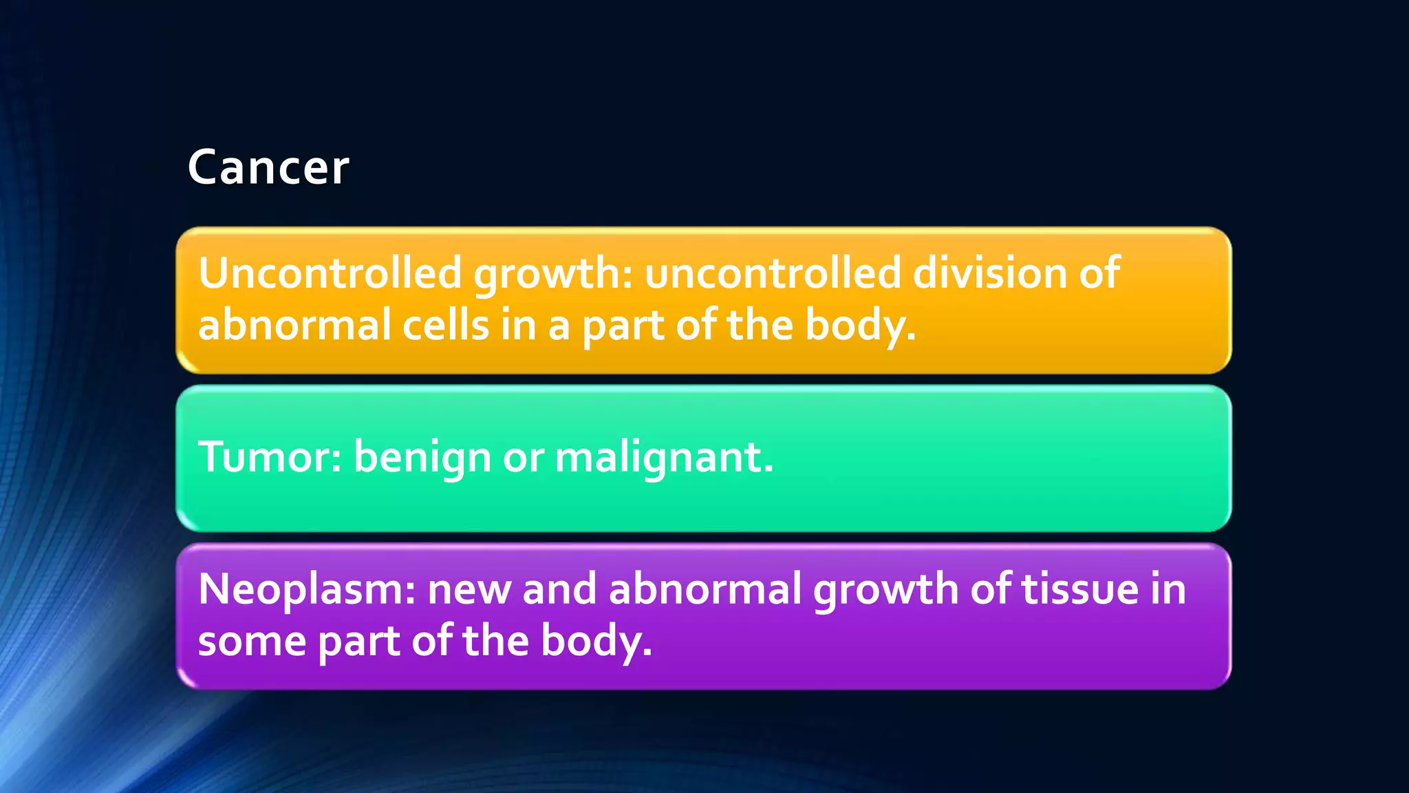 Cancer biology | PPSX