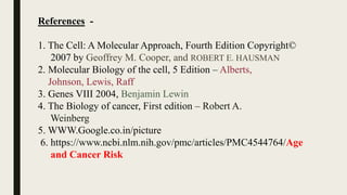 Cancer biology | PPTX