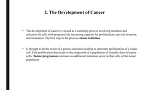 Cancer biology | PPTX