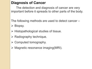 Cancer biology | PPTX
