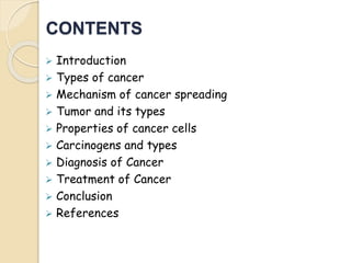 Cancer biology | PPTX