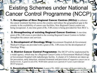 Cancer policy and program | ODP