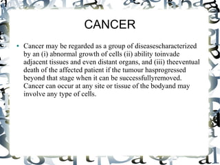 Cancer policy and program | ODP