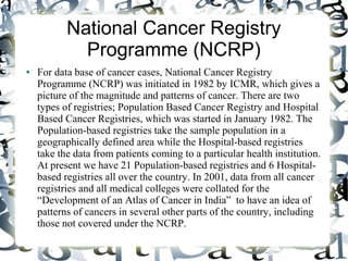 Cancer policy and program | ODP