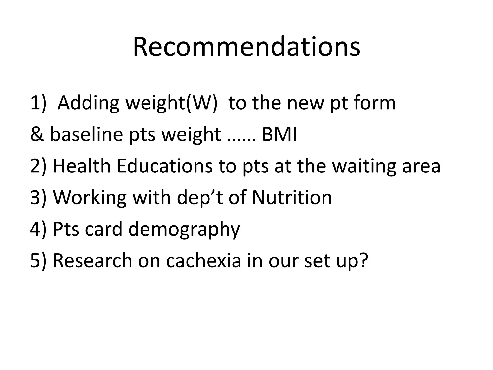 Cancer cachexia | PPTX