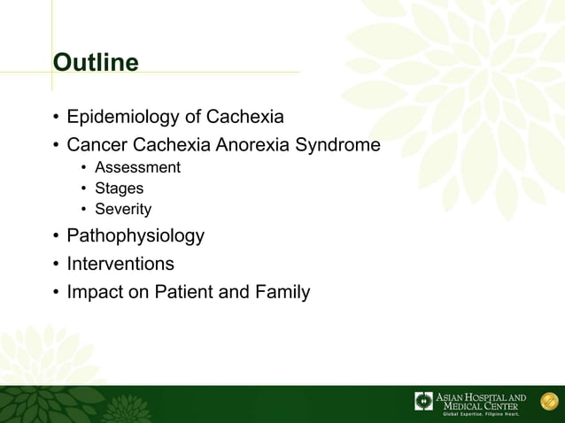 Cancer cachexia | PPT