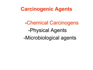 Cancer carcinogens | PPT