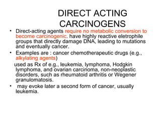 Carcinogen Examples
