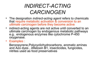 Carcinogen Examples