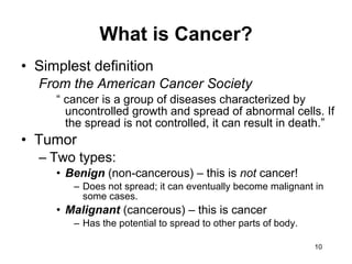 Cancer Case Study | PPT
